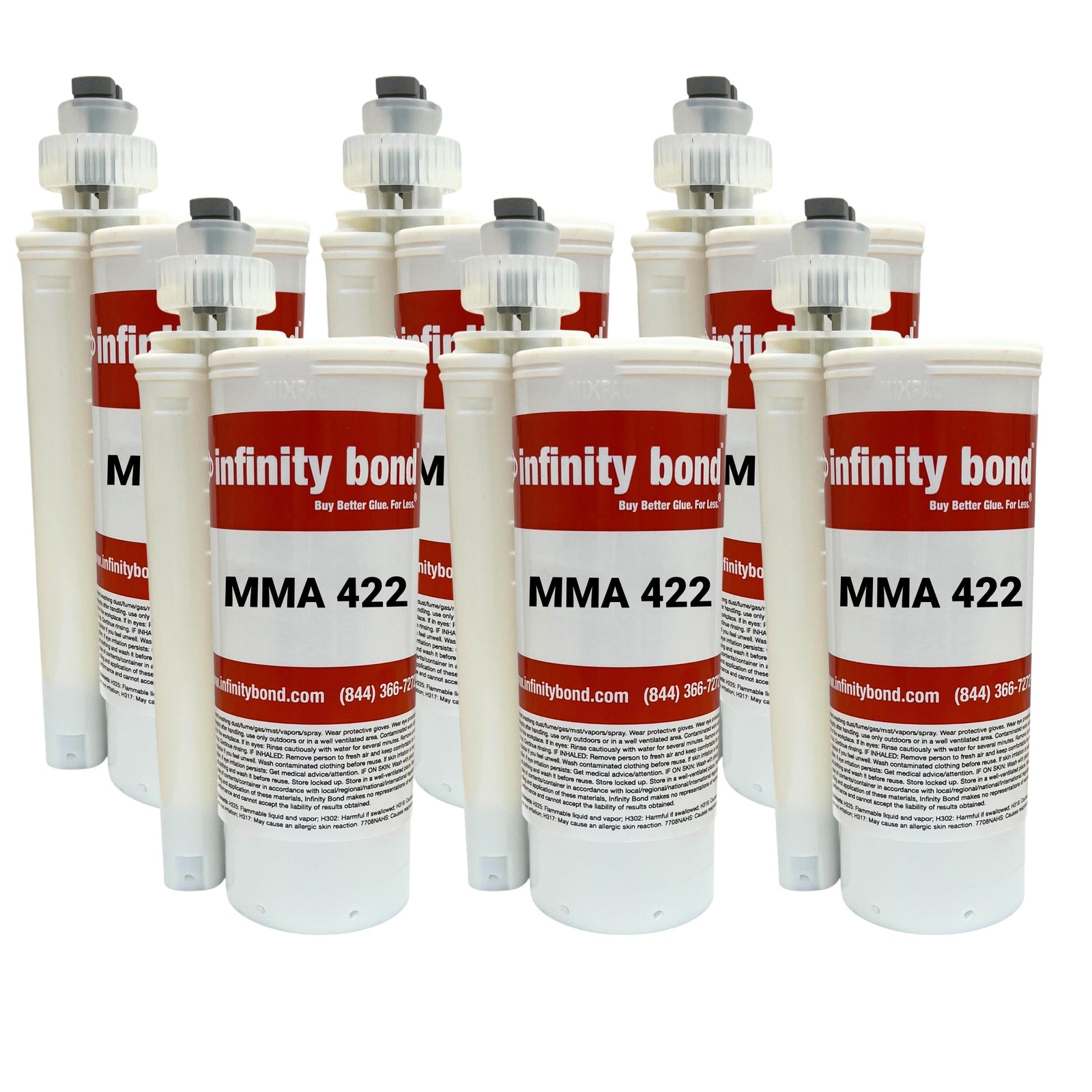 MMA 422 Adhesive | Slow Set High Strength Methacrylate Adhesive
