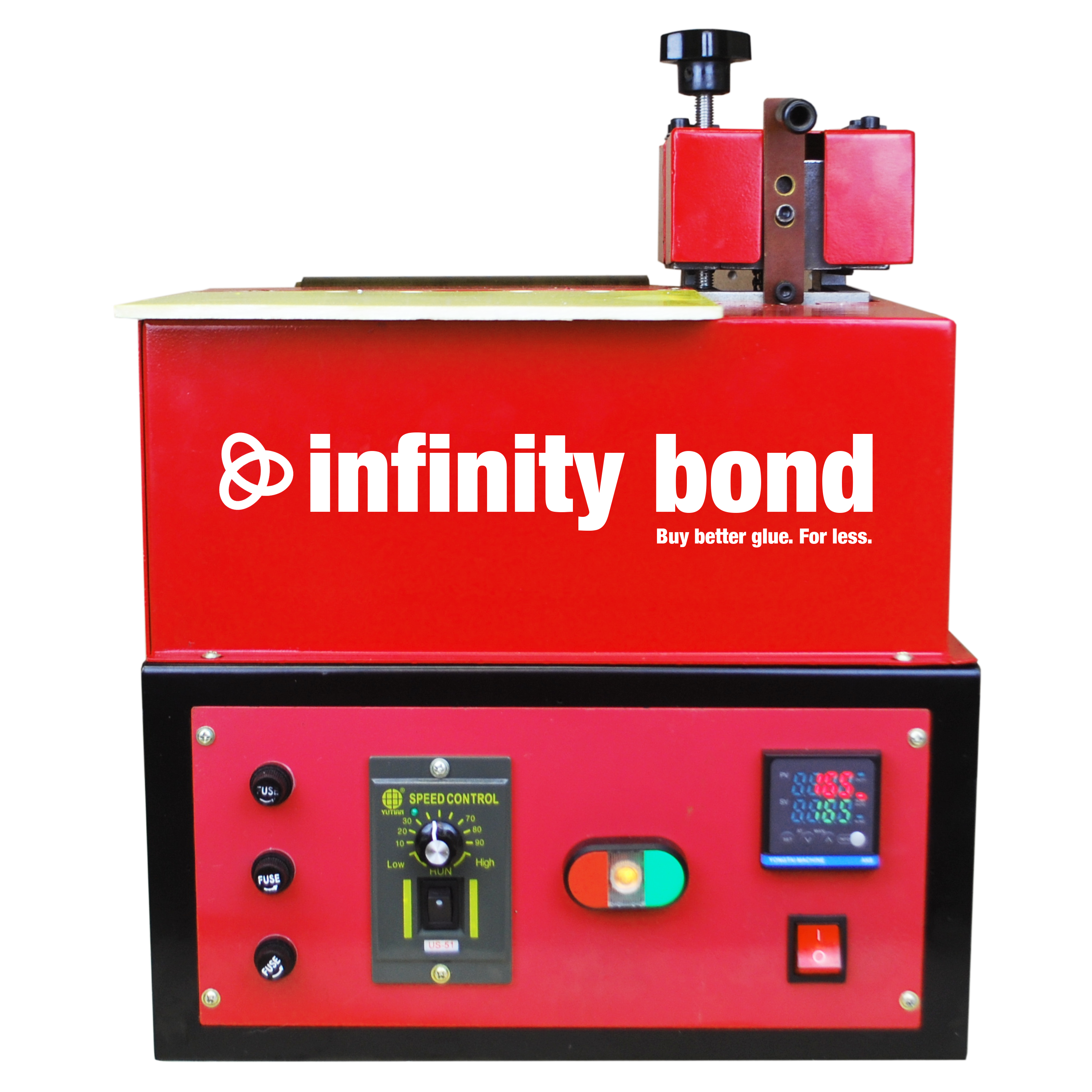 Infinity Bond Mini Roll Hot Melt Roll Coater - 12" Roller